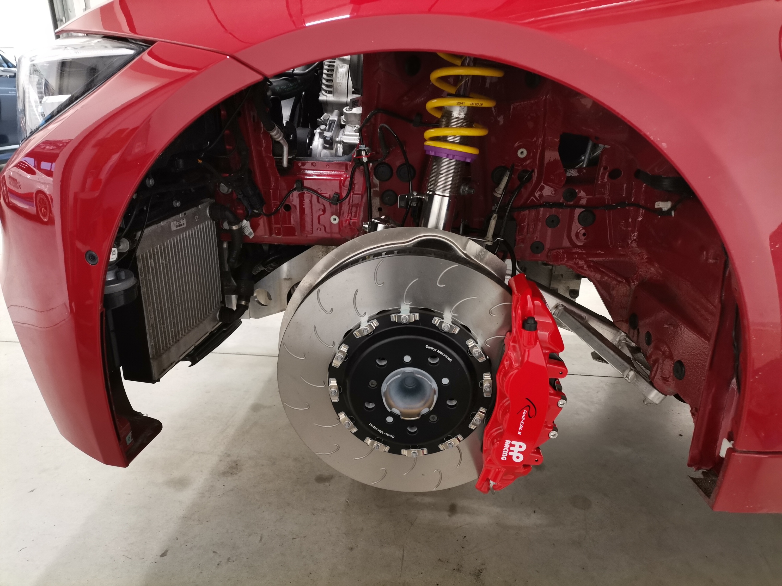 Front brake kit AP Racing for Tuning/Trackday | Šenkýř Motorsport