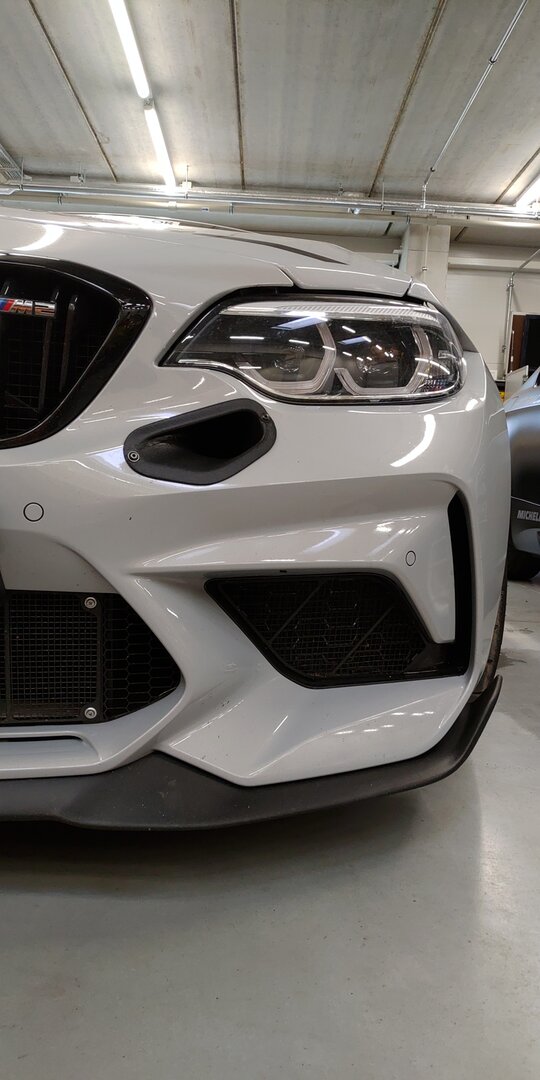 Front spoiler BMW M2 CS Racing | Šenkýř Motorsport