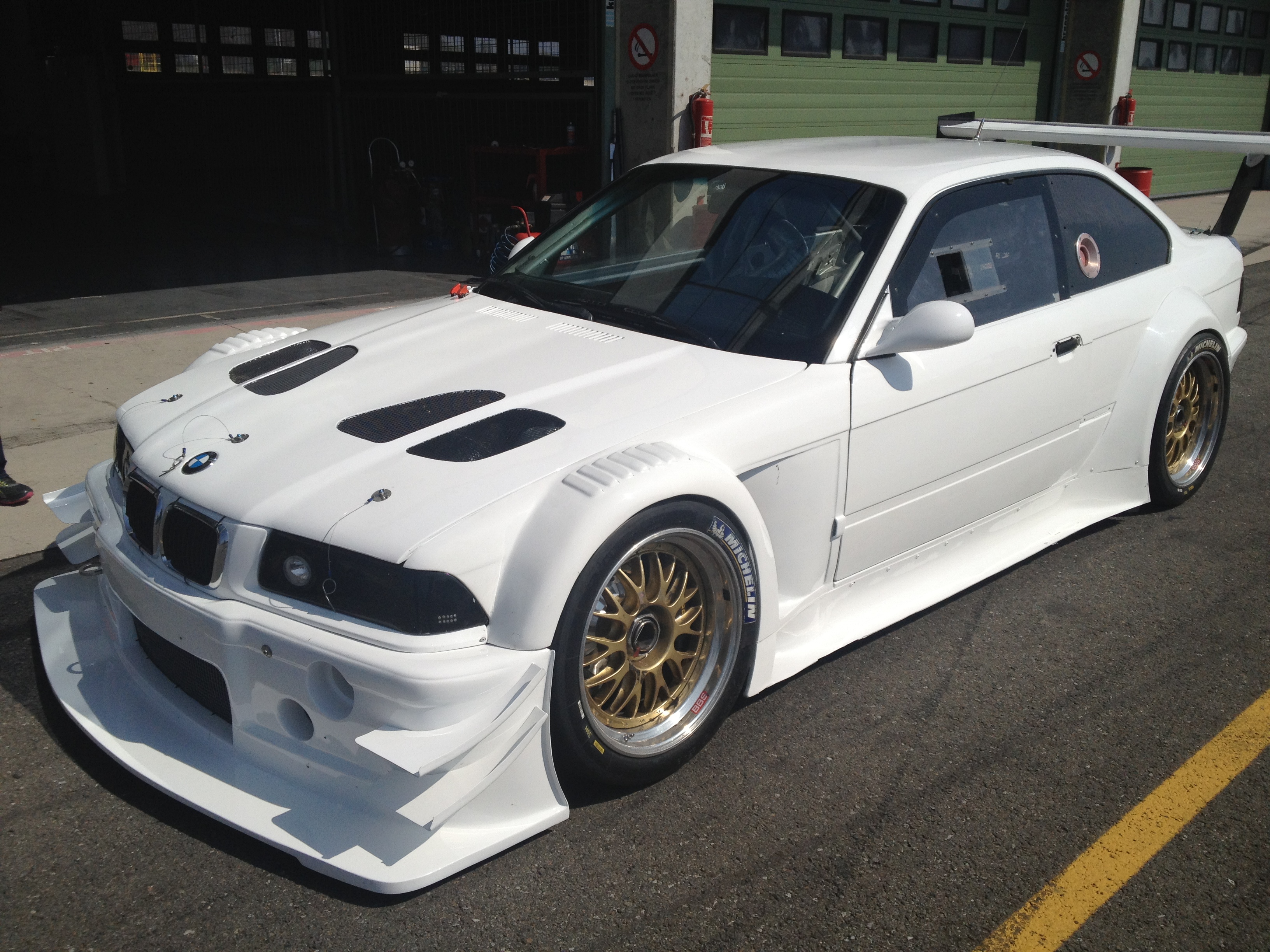 Bmw E36 Gtr Hills/Air Intakes GTR For Hood For BMW E36